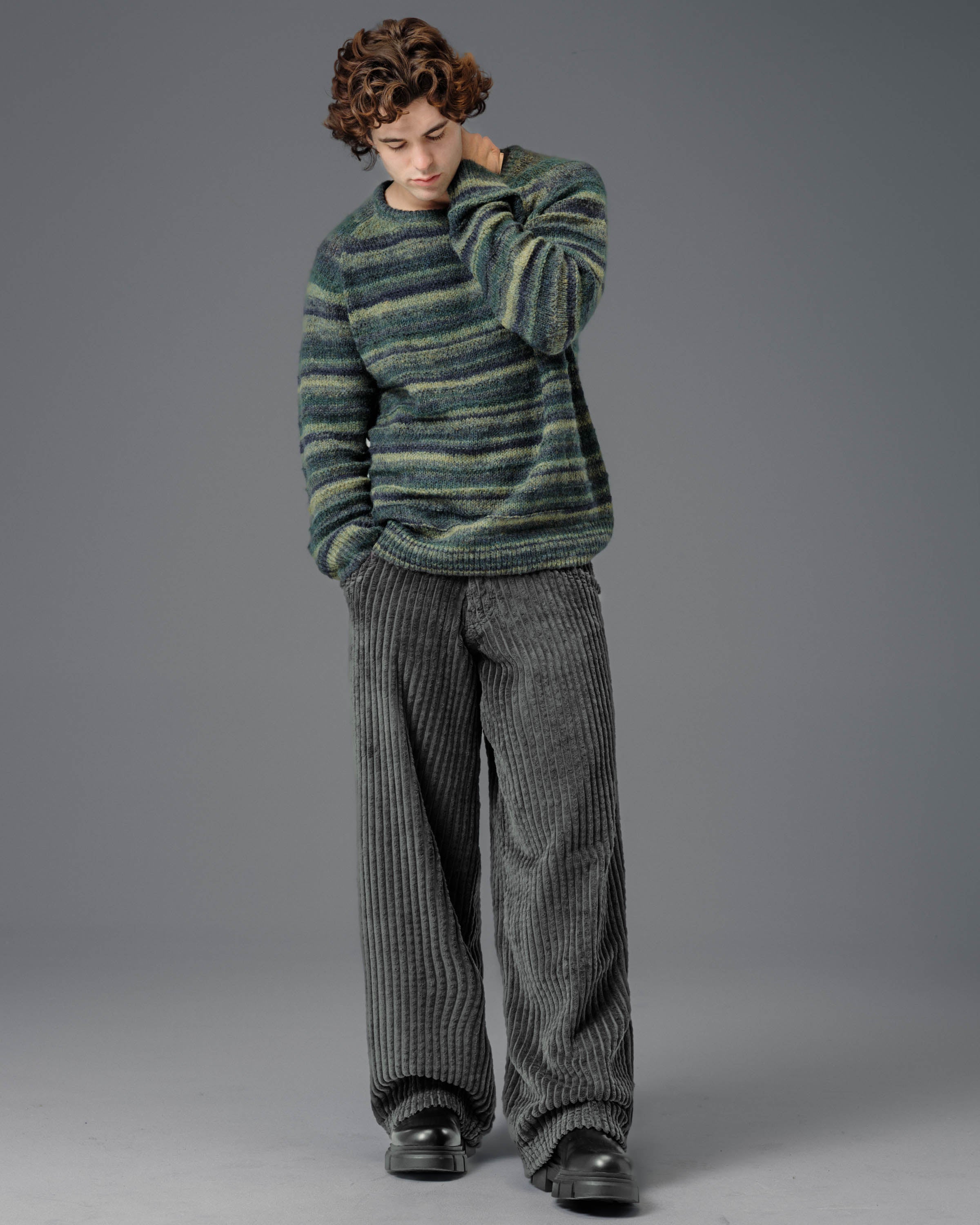 Wizard Corduroy. 24" Wide Leg. 2 Wale. Magnet. – JNCO Los Angeles